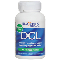 DGL (Deglycyrrhizinated Licorice), 100 Chewables